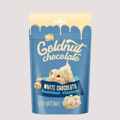 BİFA GOLDNUT WHITE CHOCOLATE WITH HAZELNUT 12*80 gr – Rwanda's leading ...